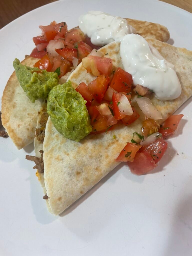 The Best Beef Quesadillas with Pico de Gallo Recipe - The Parenting Plate